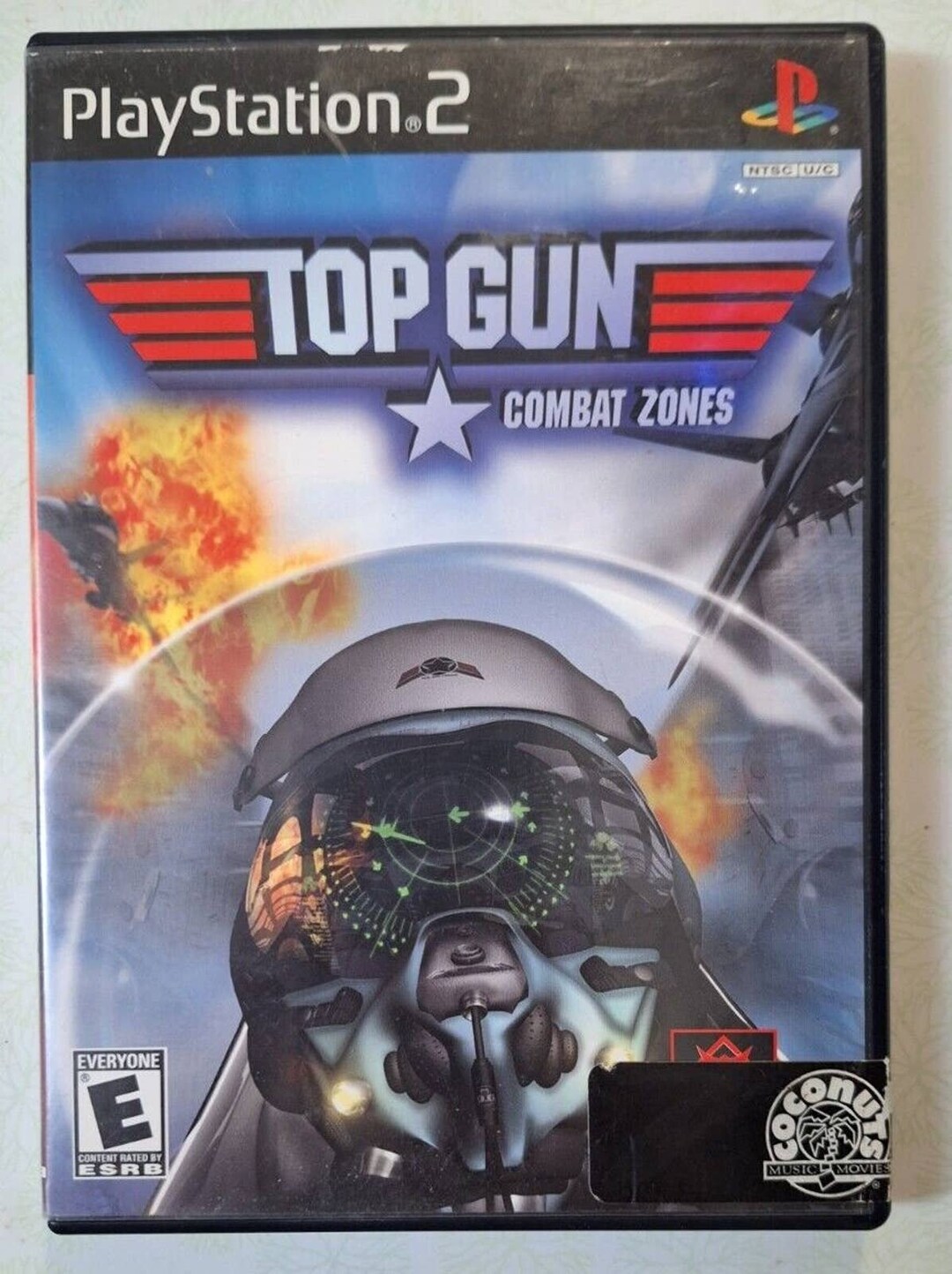 Top Gun: Combat Zones sony Playstation 2, 2001 W/manual - Etsy