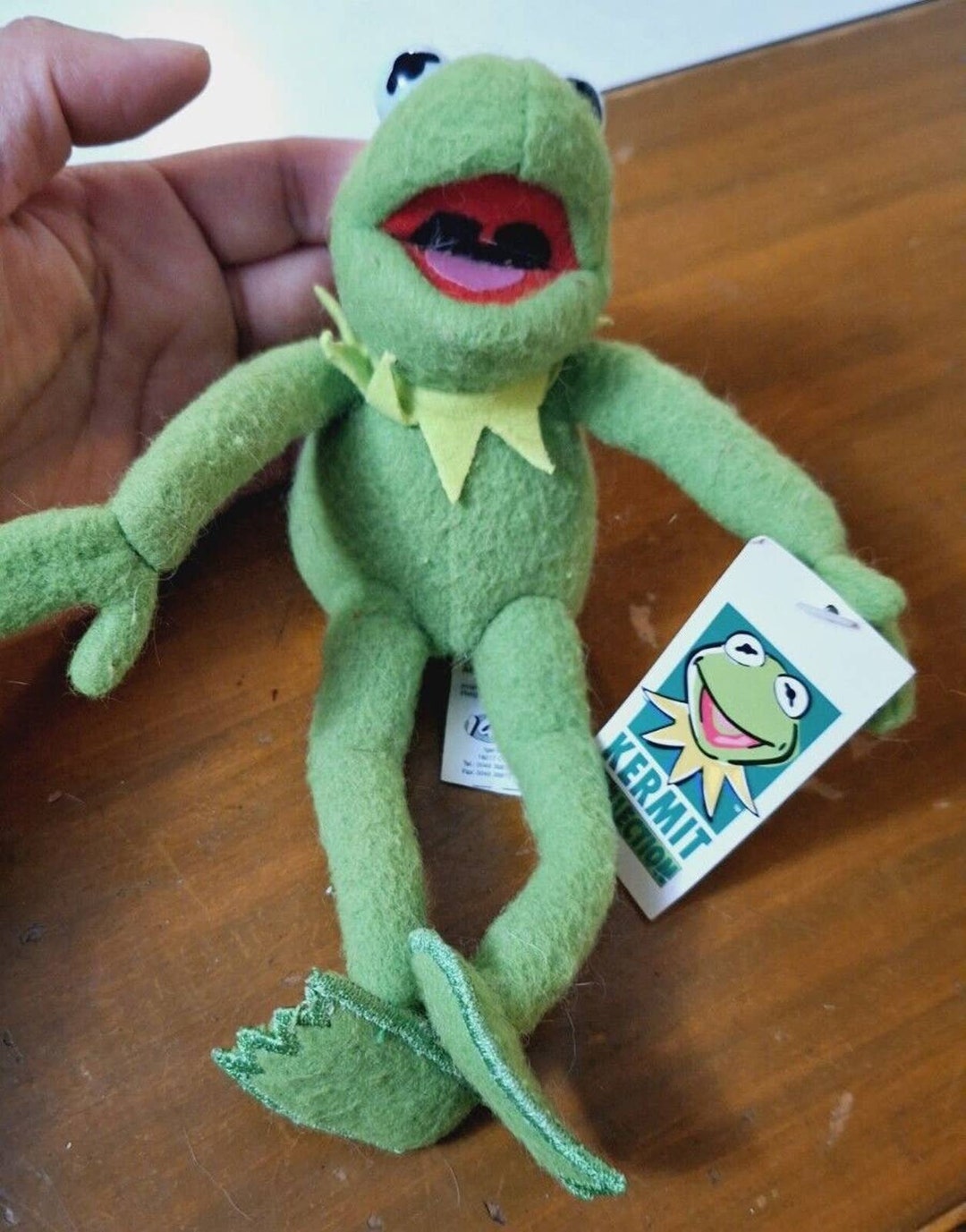 Igel Kermit the Frog the Muppets Green Soft Plush Toy 8 - Etsy