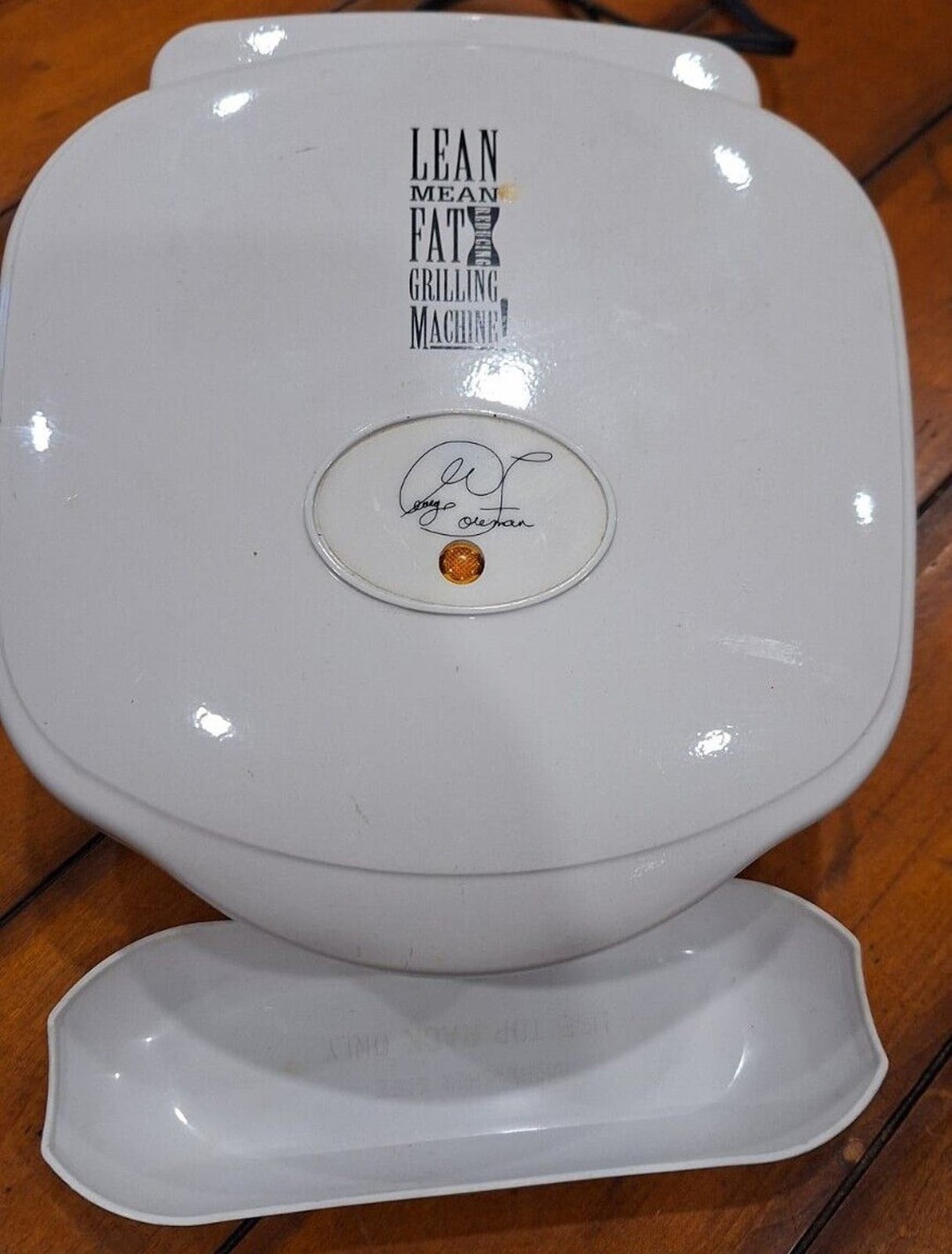 George Foreman Lean Mean Fat Reducing Grilling Machine GR-10A White - Etsy