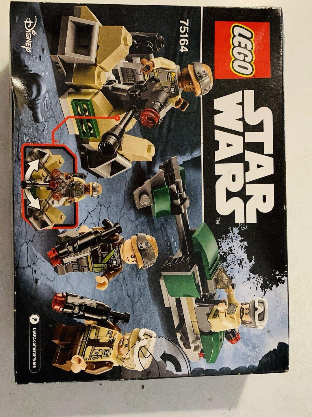 LEGO Star Wars 75164 Rebel Trooper Battle Pack 120 Pieces New in Box ...