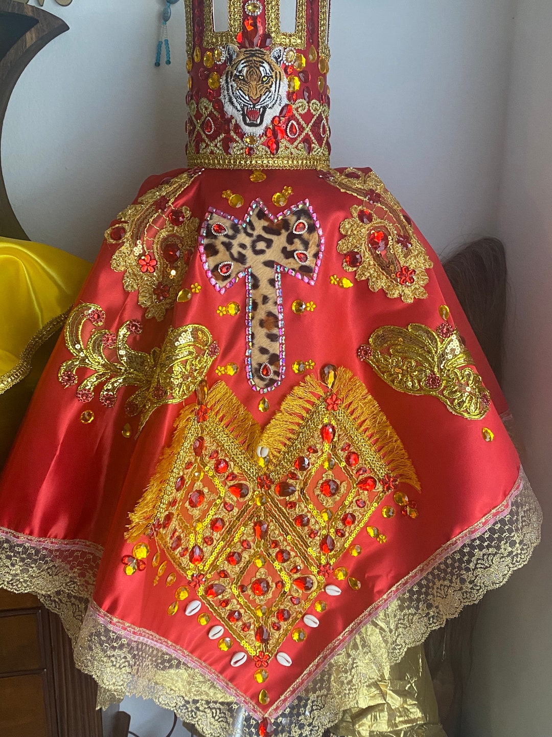 SHANGO Panuelo De Altar De Santo Orishas Scarf Santeria Yoruba Pano ...