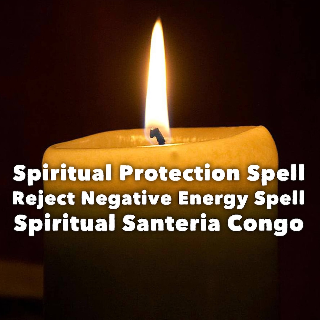 Spiritual Protection Spell Santeria Reject Negative Energy - Etsy 日本