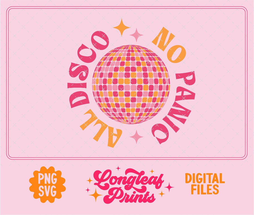 No Panic All Disco SVG PNG Digital Download T-shirt Design File - Etsy