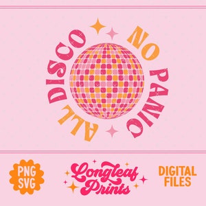 No Panic All Disco SVG PNG Digital Download T-shirt Design File - Etsy