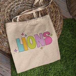 Lions Bubble Cute Mascot SVG PNG Digital Download T-shirt Design File ...