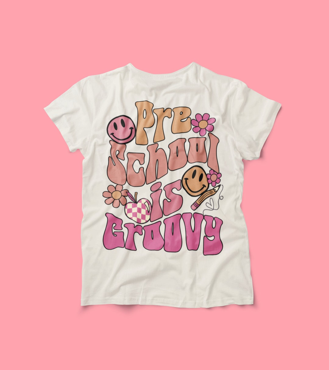 Preschool is Groovy PNG Digital Download File for Sublimation - Etsy