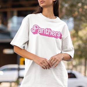 Panthers Barb Pink Mascot SVG PNG Digital Download T-shirt Design File ...