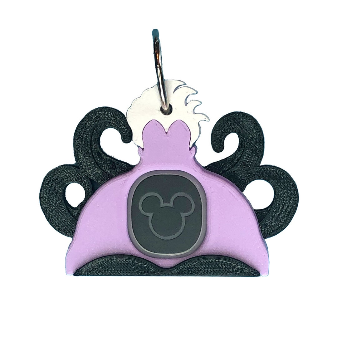 Sea Witch Magic Band Buddy - Disney Magicband+ Plus Puck Holder Icon ...