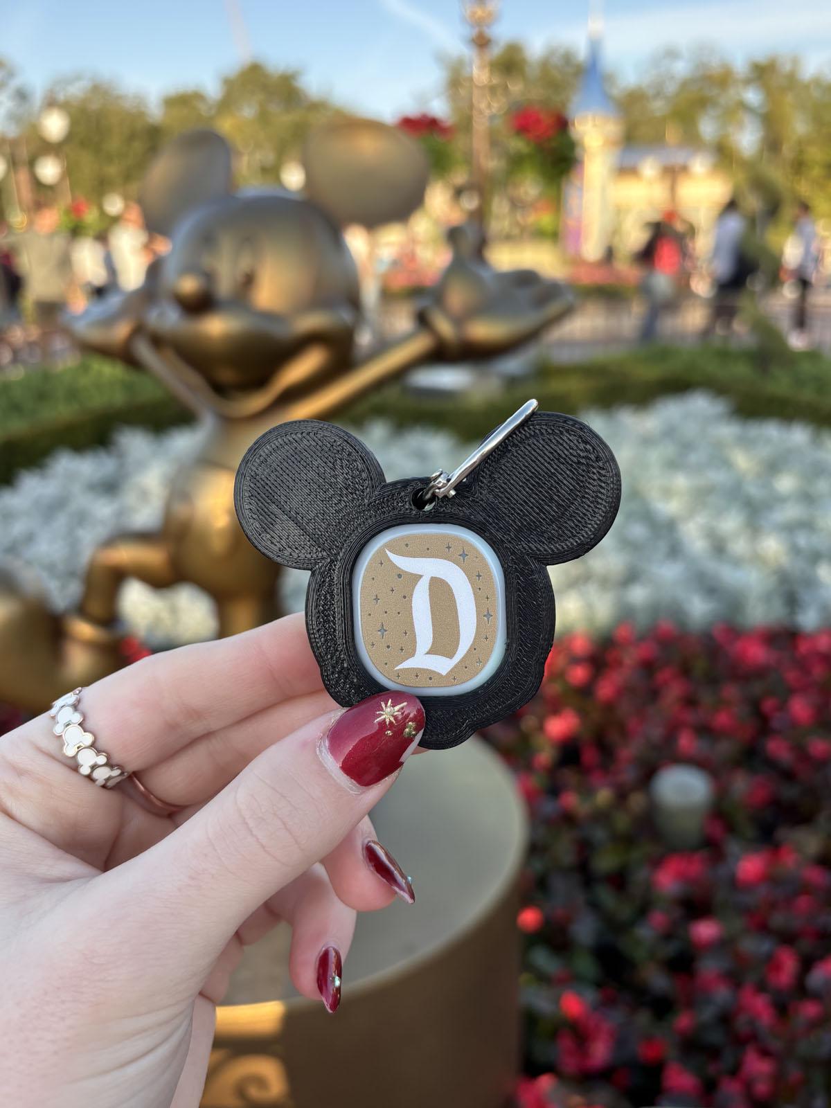 Classic Mouse Magic Band Buddy - Disney Magicband+ Plus Puck Holder ...