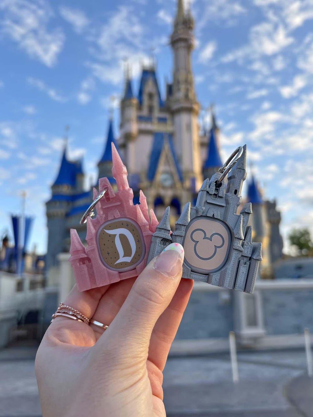 Castle Magic Band Buddy - Disney Magicband+ Plus Puck Holder Icon ...