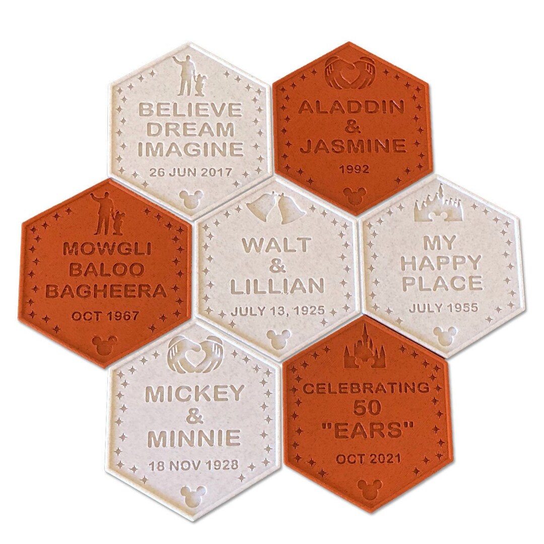 Walk Around the World Red Brick Drink Coaster - CUSTOMIZABLE - Etsy