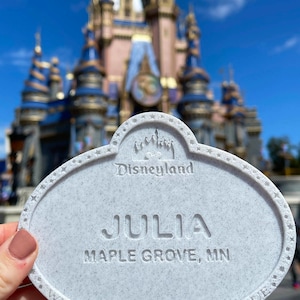 Cast Member Name Tag Drink Coaster - CUSTOMIZABLE - Etsy