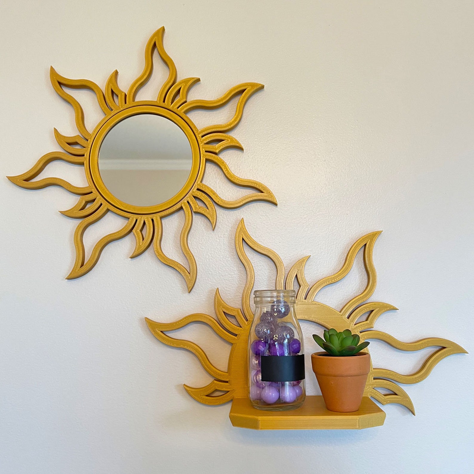 Lost Princess Sun Wall Shelf - Etsy