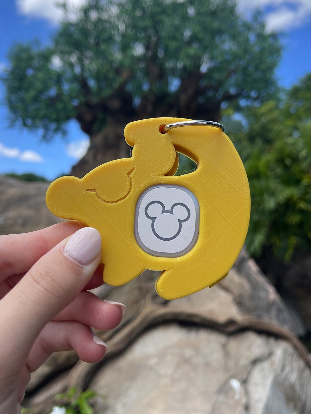 Baby Lion Magic Band Buddy - Disney Magicband+ Plus Puck Holder Icon ...