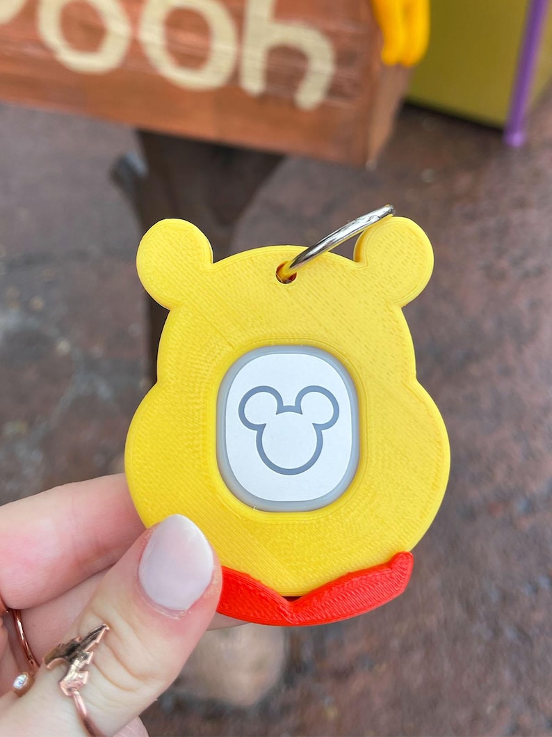 Silly Old Bear Magic Band Buddy - Disney Magicband+ Plus Puck Holder ...