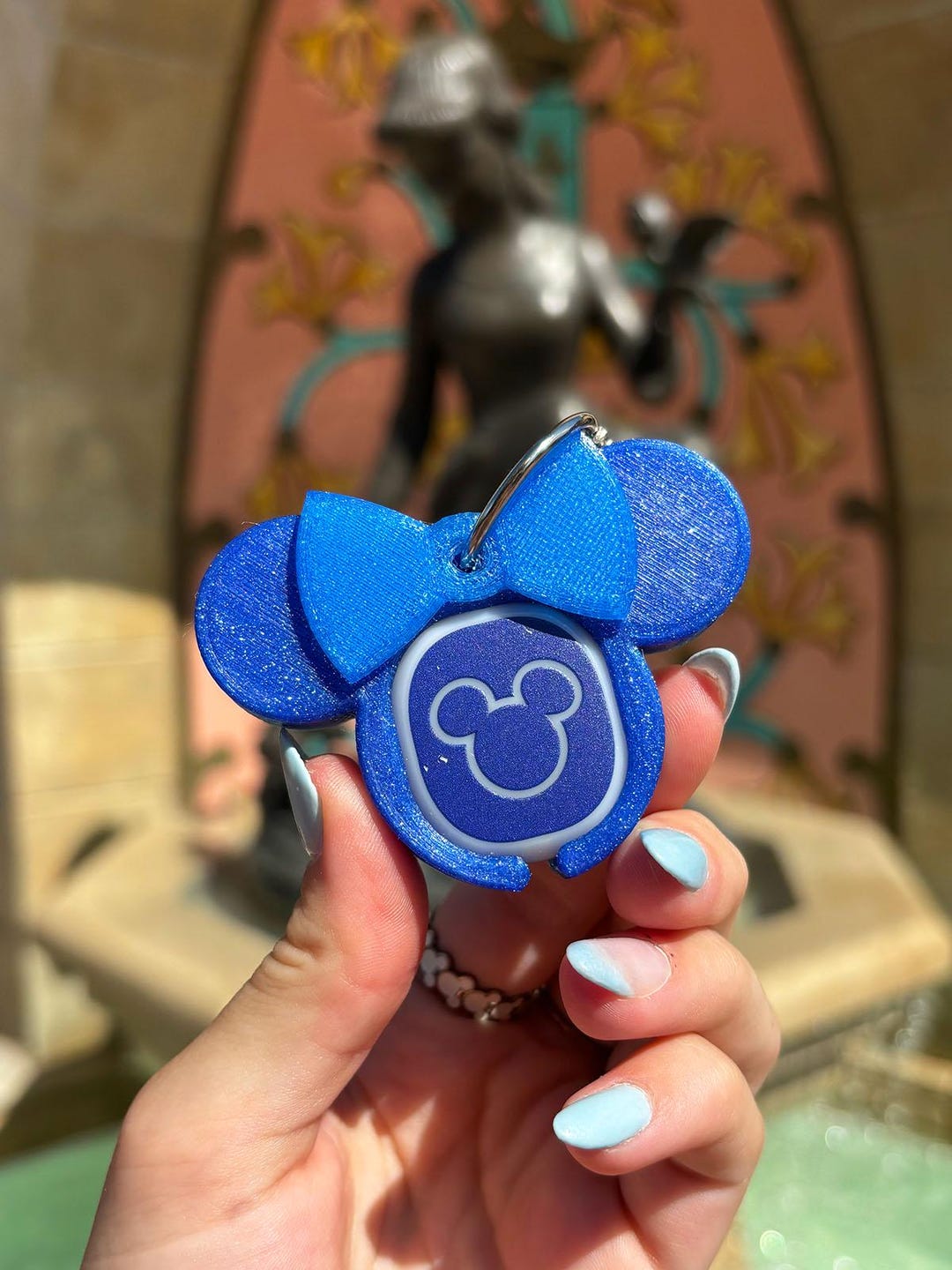 Blissful Blue Ears Magic Band Buddy - Disney Magicband+ Plus Puck ...