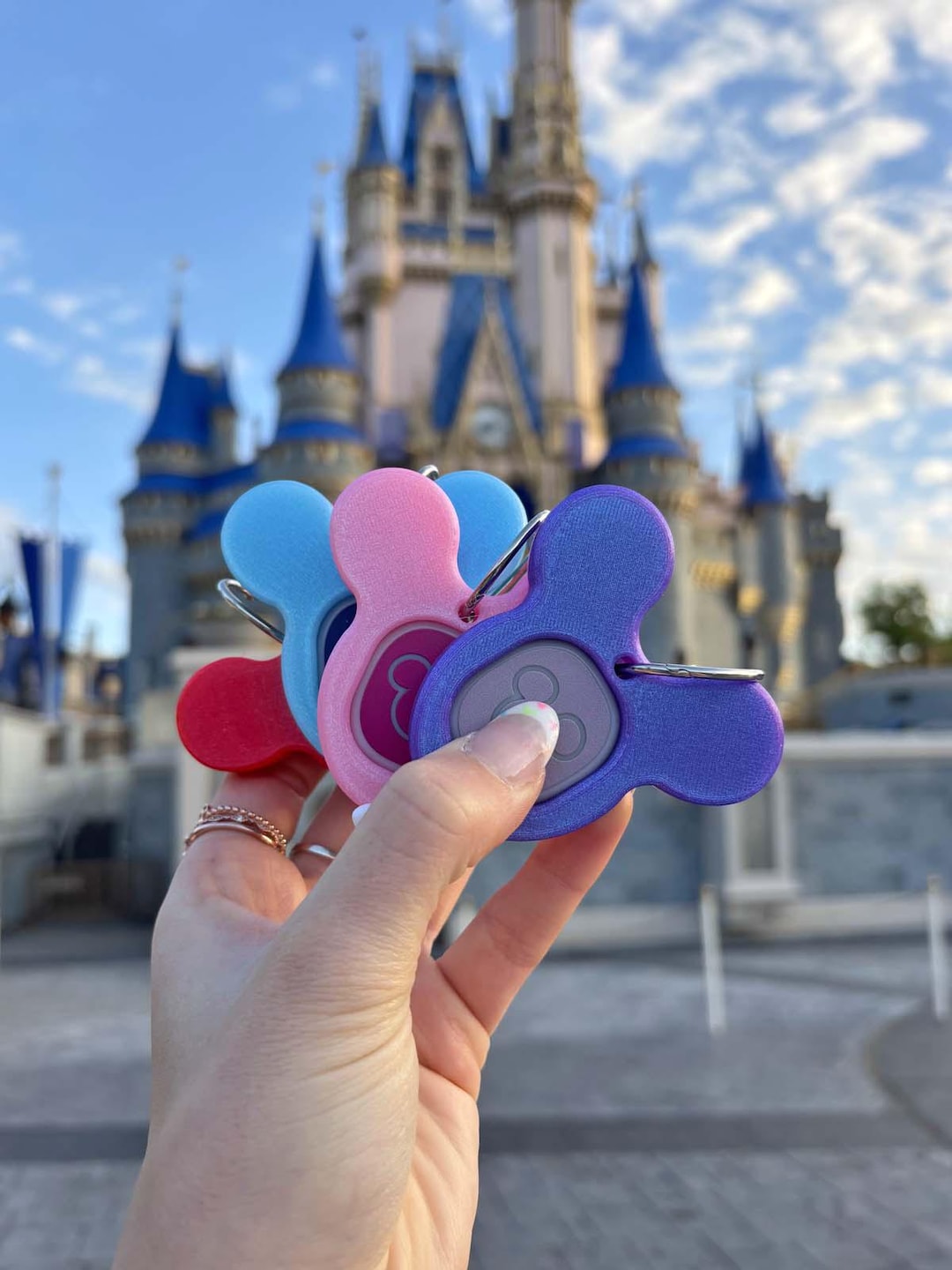Classic Mouse Balloon Magic Band Buddy - Disney Magicband+ Plus Puck ...