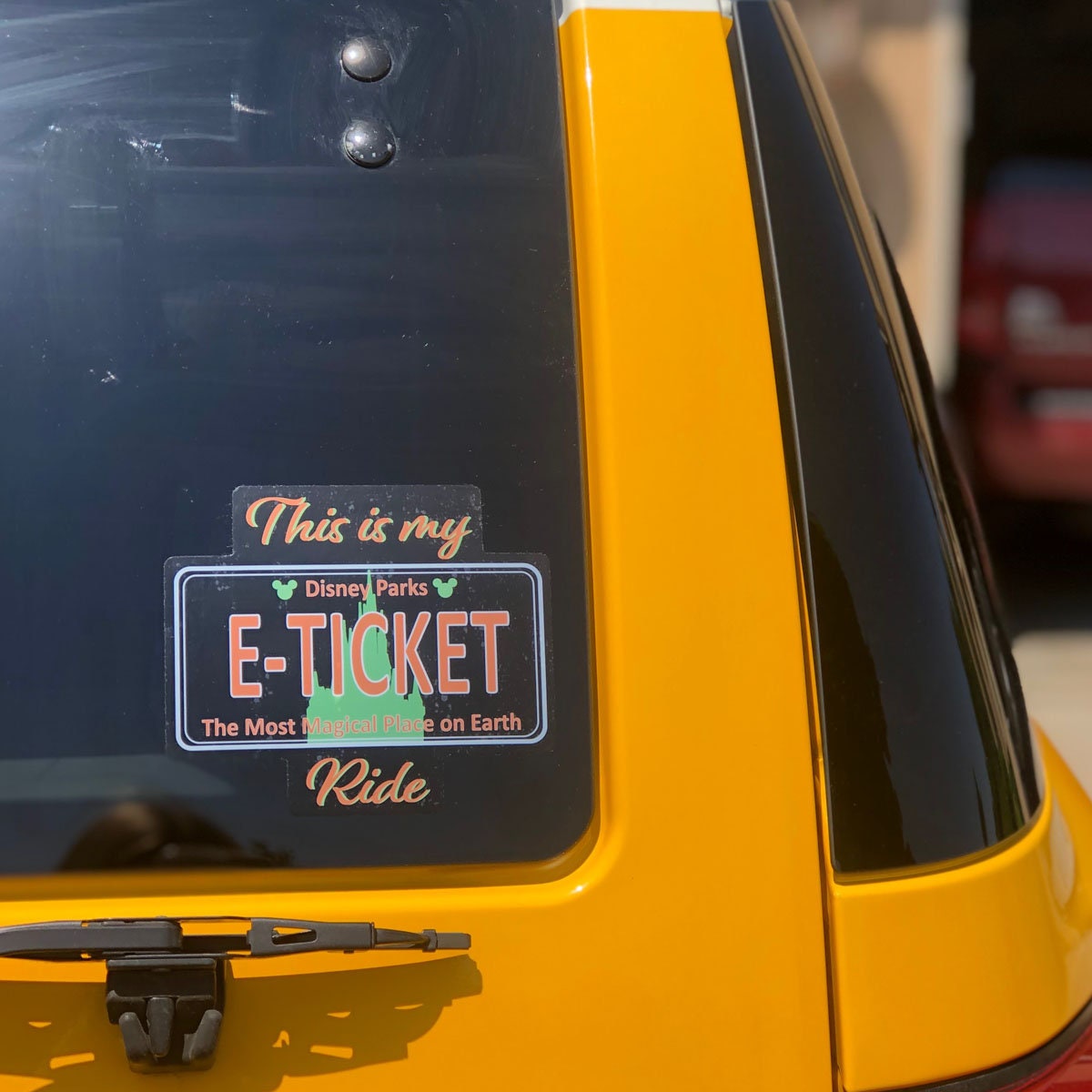 this-is-my-e-ticket-ride-clear-car-decal-thick-durable-etsy