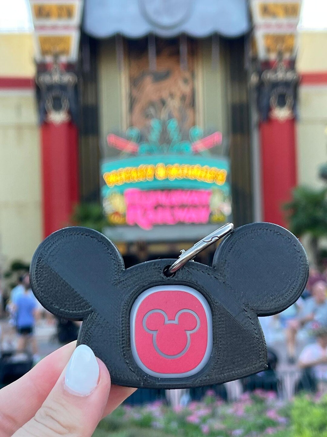 Original Black Ears Magic Band Buddy - Disney Magicband+ Plus Puck ...