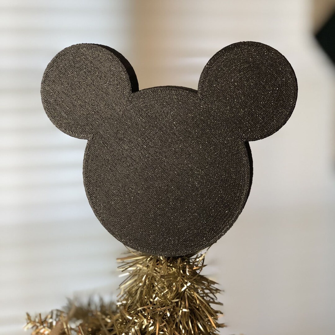 Christmas Tree Topper Custom Color Icon Mickey Mouse - Etsy