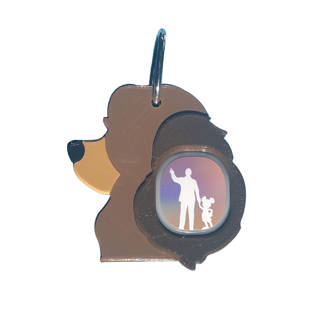 Lady Dog Magic Band Buddy - Disney Magicband+ Plus Puck Holder Icon ...