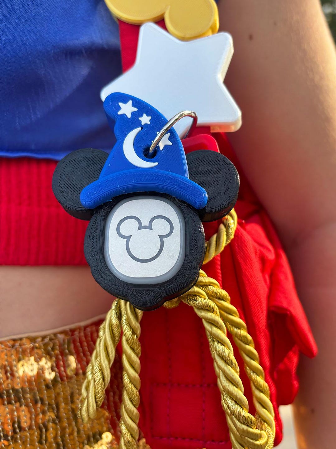 Sorcerer Mouse Magic Band Buddy - Disney Magicband+ Plus Puck Holder ...