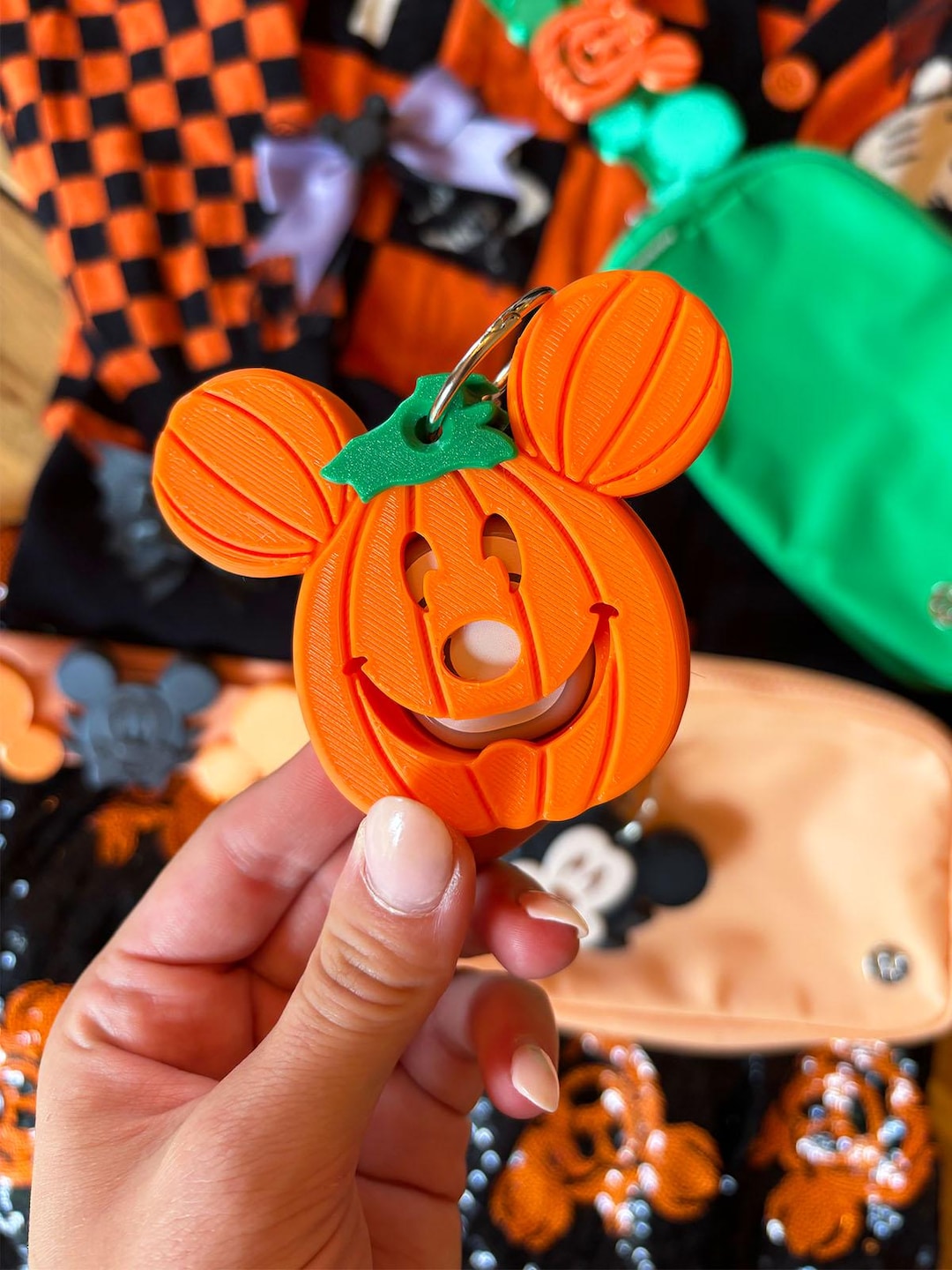 Blinky Pumpkin Mouse Magic Band Buddy - Disney Magicband+ Plus Puck ...