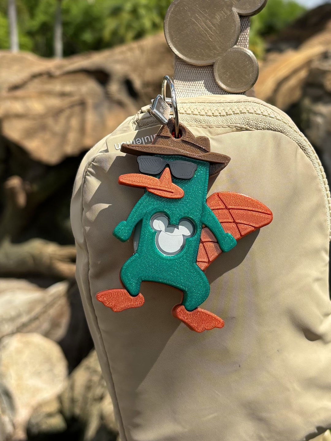 Agent P Magic Band Buddy - Disney Magicband+ Plus Puck Holder Icon ...