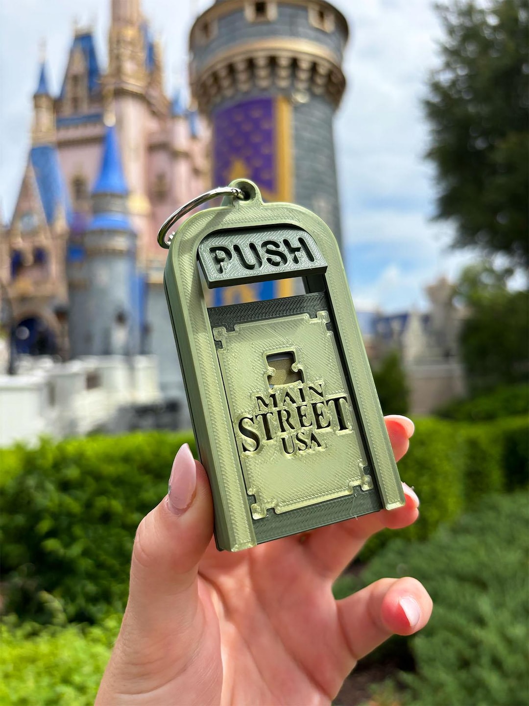 Main Street Trash Can Magic Band Buddy - Disney Magicband+ Plus Puck ...