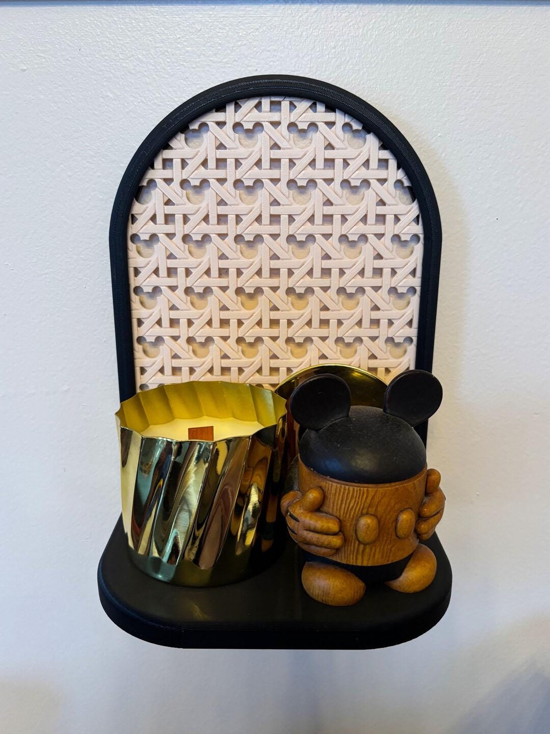 Mouse Rattan Shelf - Etsy