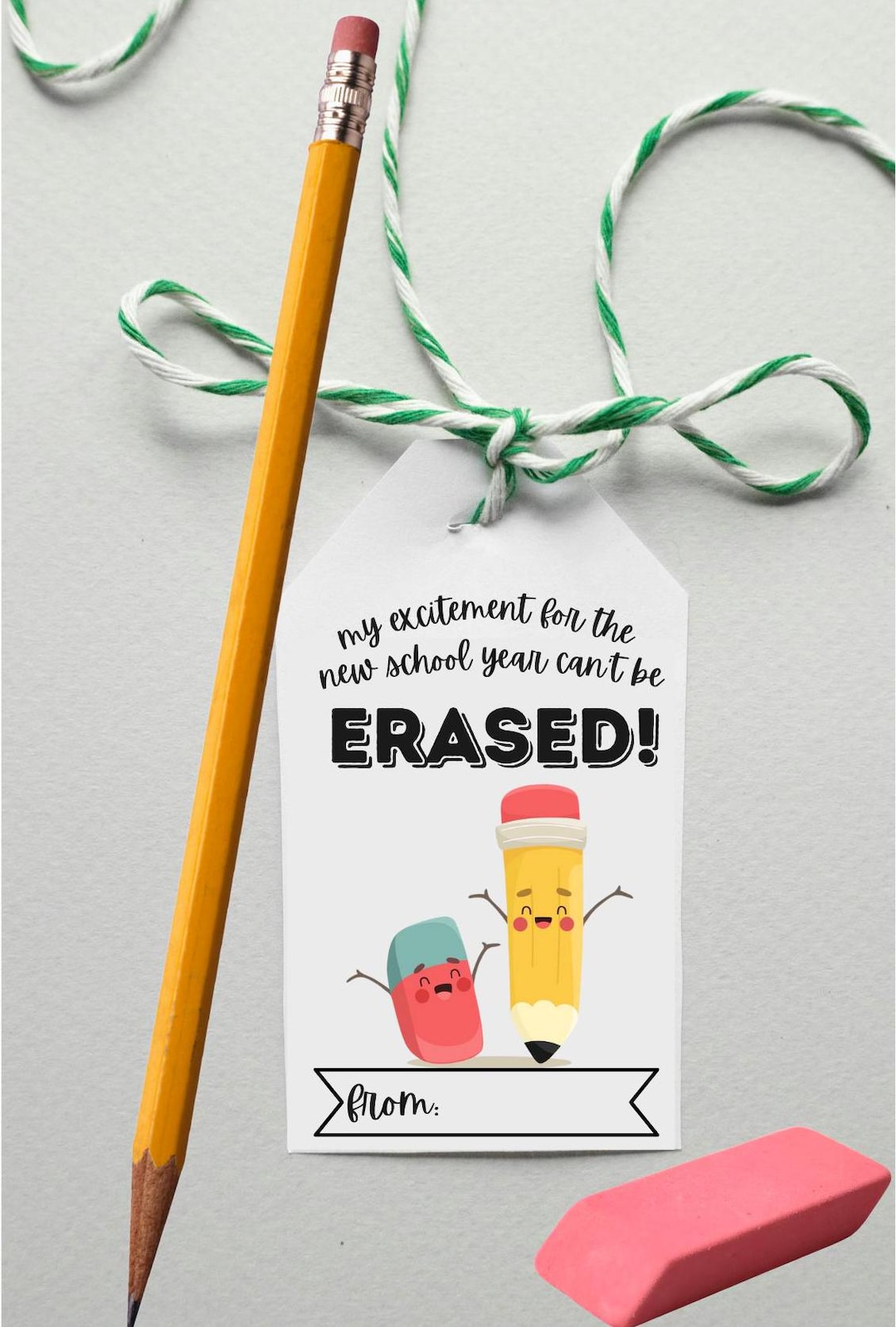 Printable Back to School Gift Tags First Day of School Teacher Gift for ...