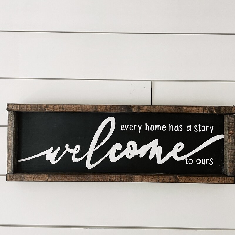 Foyer Welcome Sign - Etsy