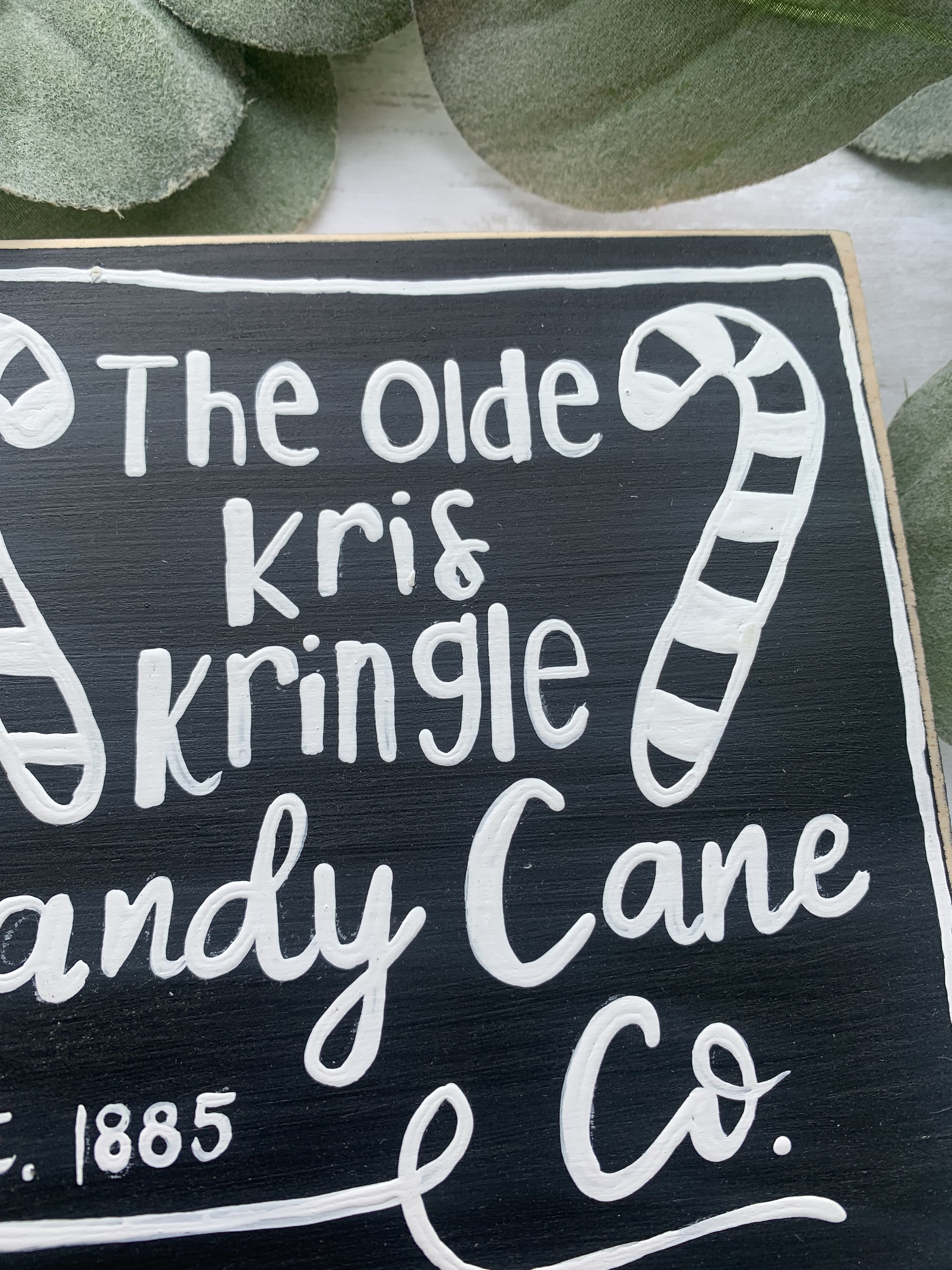 Kringle Candy Co, Candy Cane Sign, Christmas Signs, Christmas ...