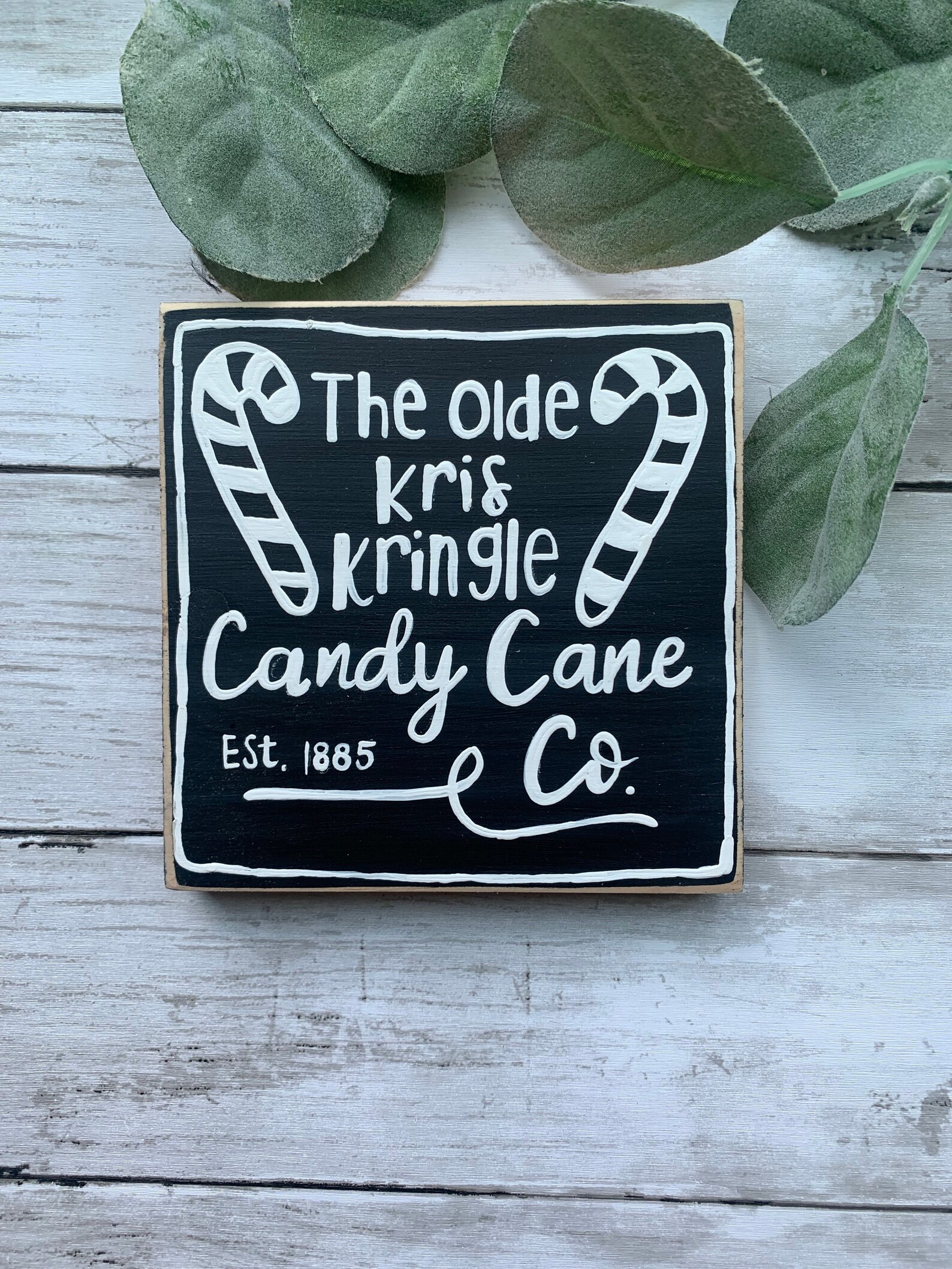 Kringle Candy Co, Candy Cane Sign, Christmas Signs, Christmas ...