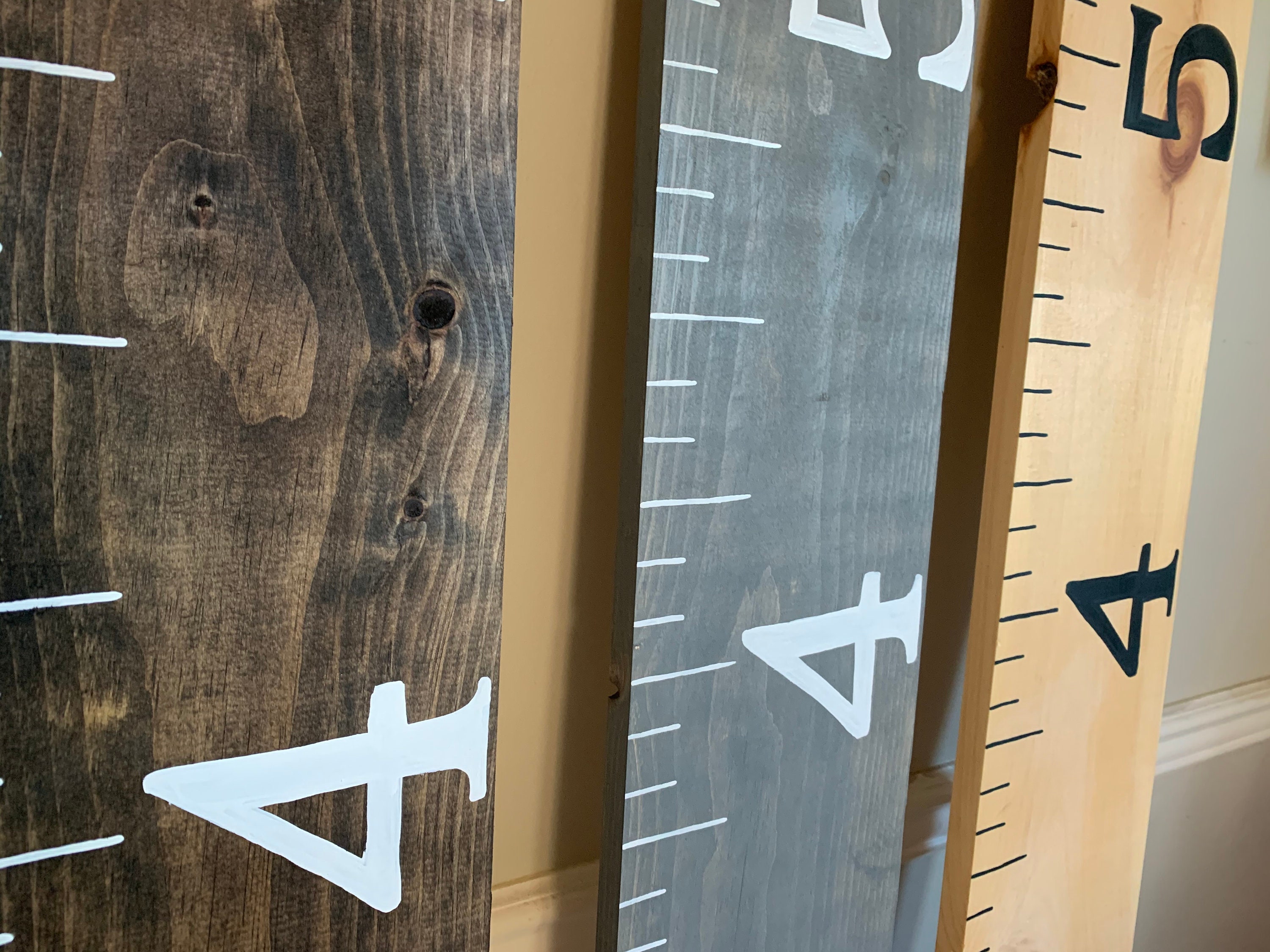 Huge Measuring Growth Chart, Family Growth Chart, Giant Ruler, Baby ...