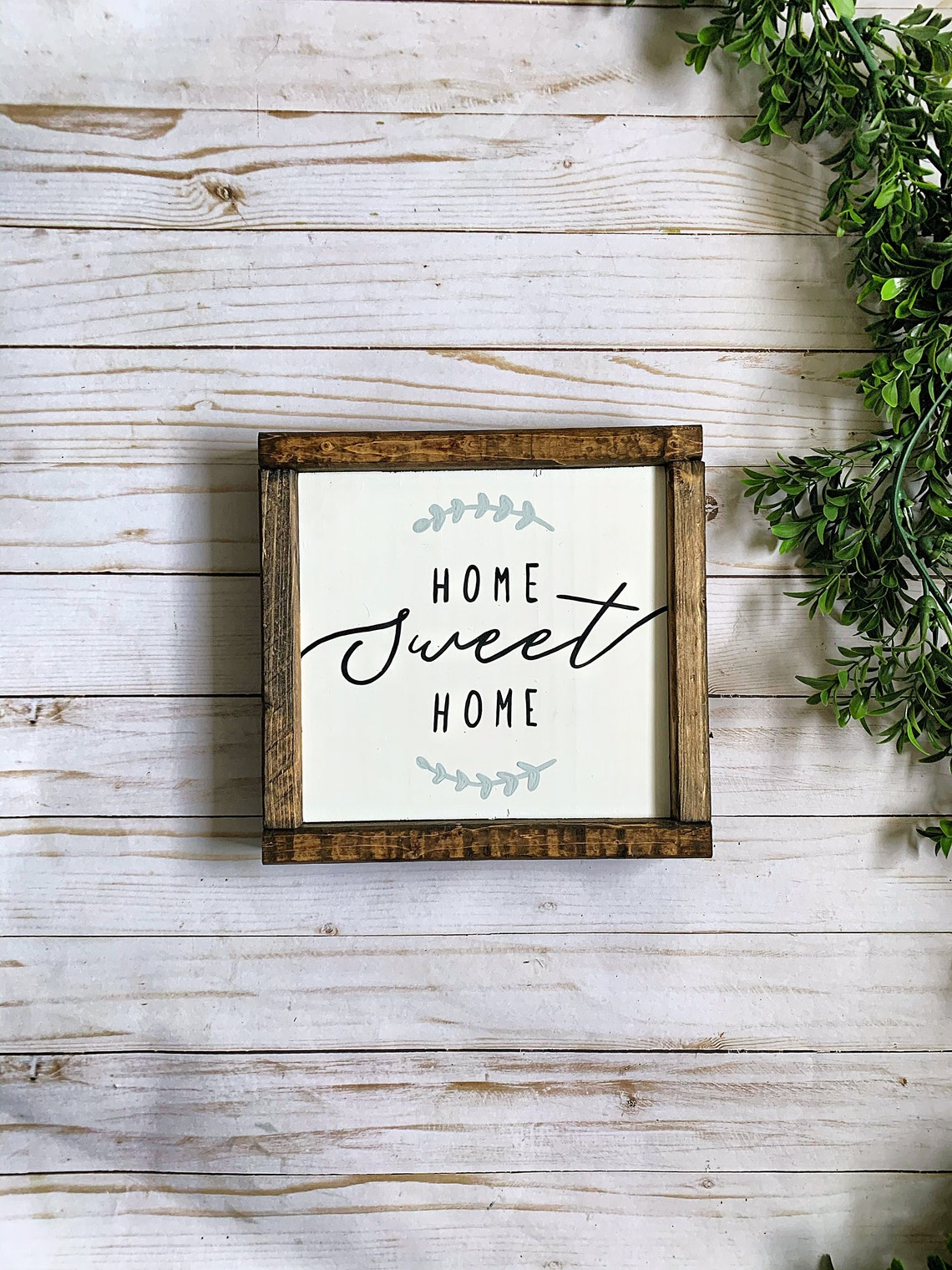 Home Sweet Home Sign, Wood Home Sign, Housewarming Gift, House Sign ...