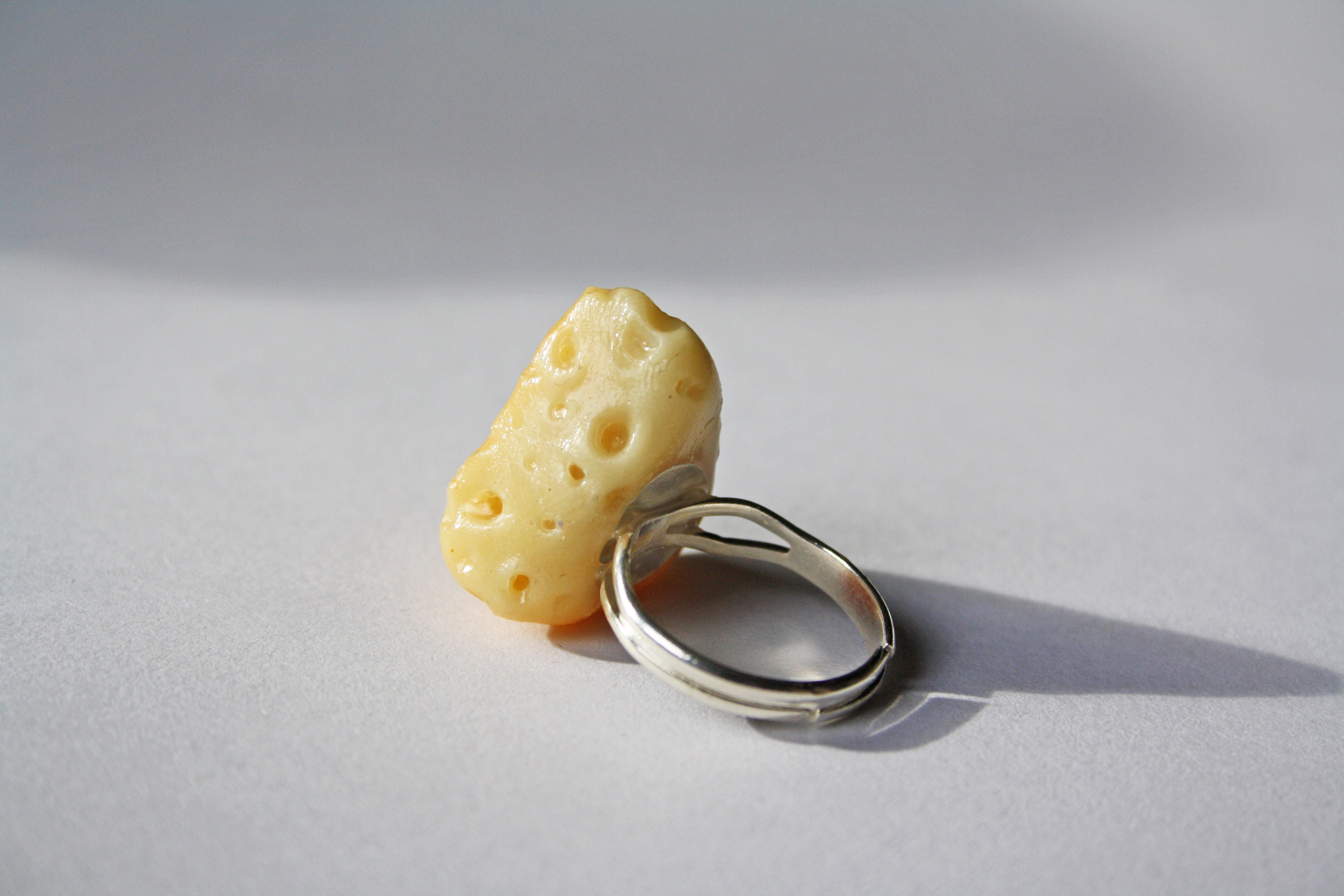 Adjustable Cheese Rings Cheese Wedge Rings Polymer Clay | Etsy