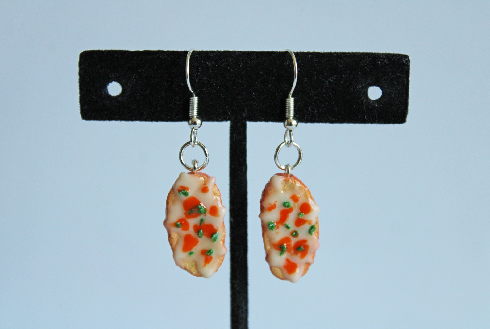 Garlic Bread Earrings: Polymer Clay Food Jewelry - Etsy
