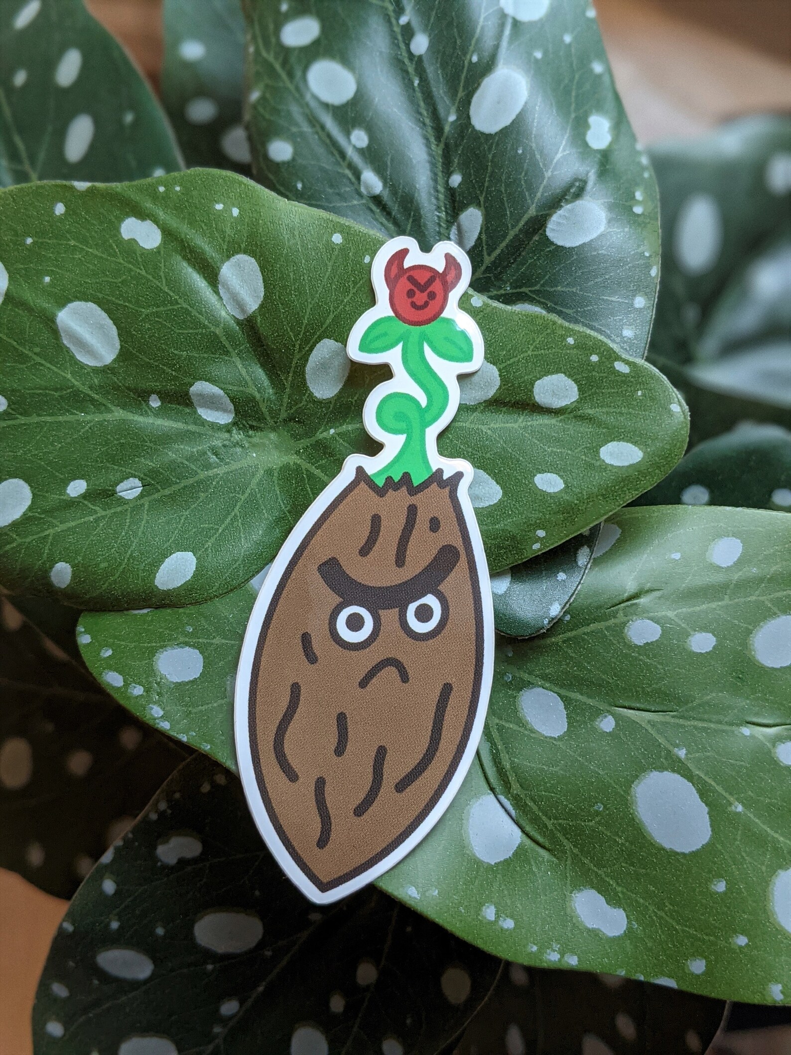 BAD SEED Little Devil Seed Vinyl Sticker Plant Seed | Etsy