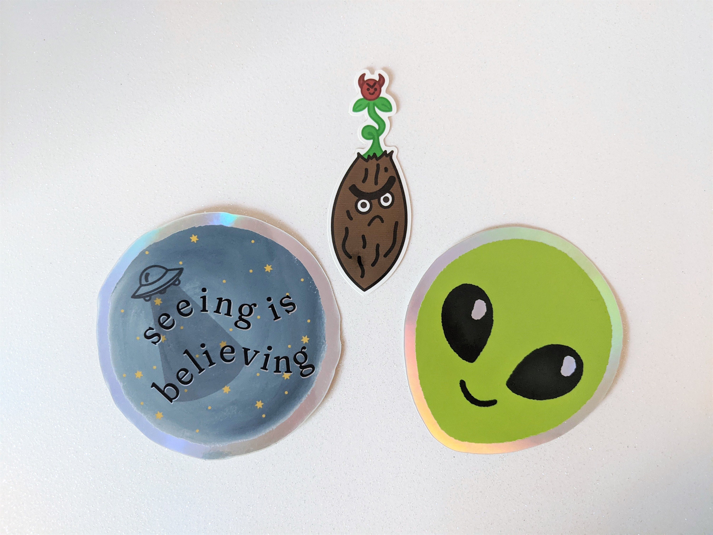 BAD SEED Little Devil Seed Vinyl Sticker Plant Seed | Etsy