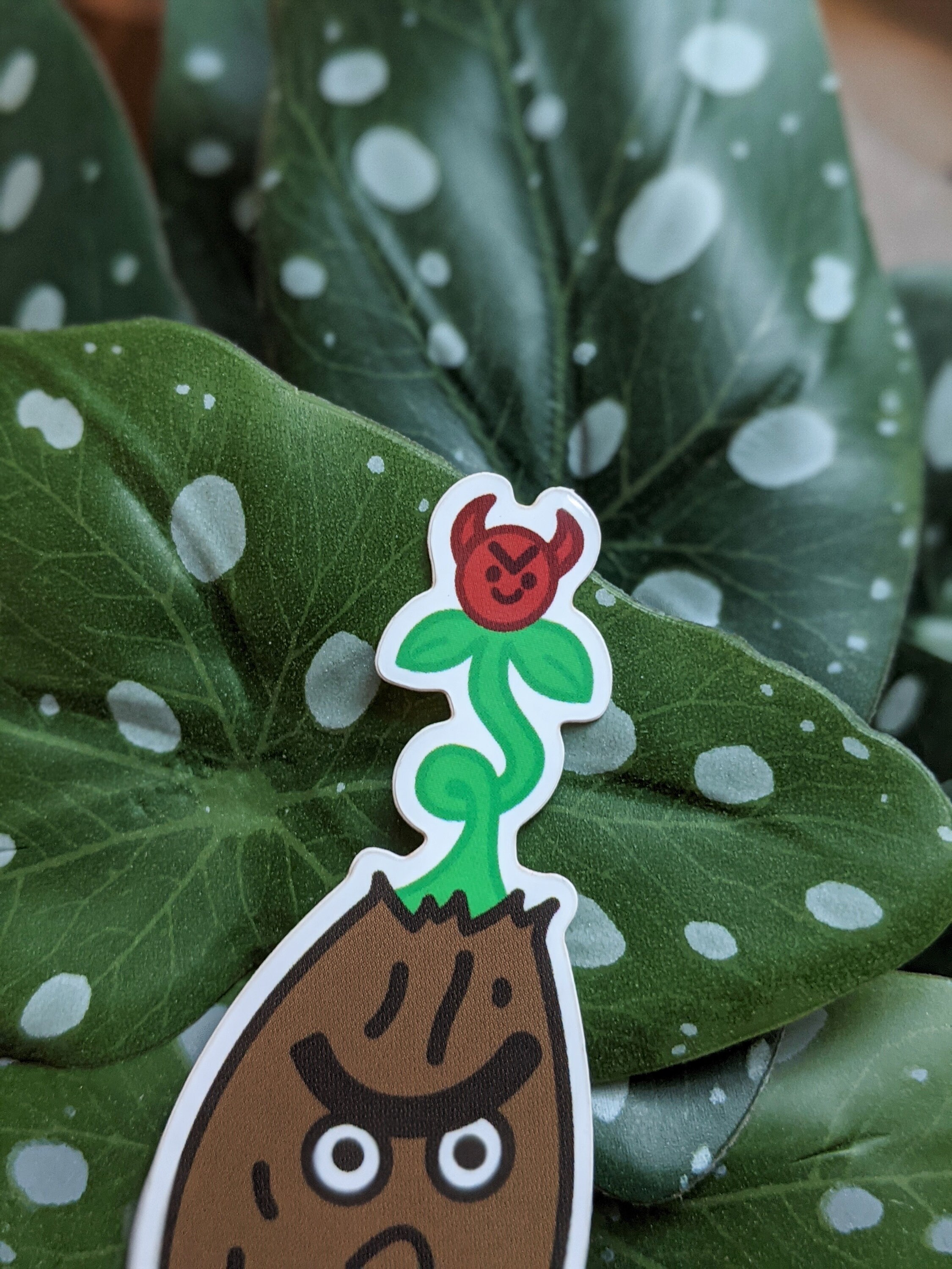 BAD SEED Little Devil Seed Vinyl Sticker Plant Seed | Etsy