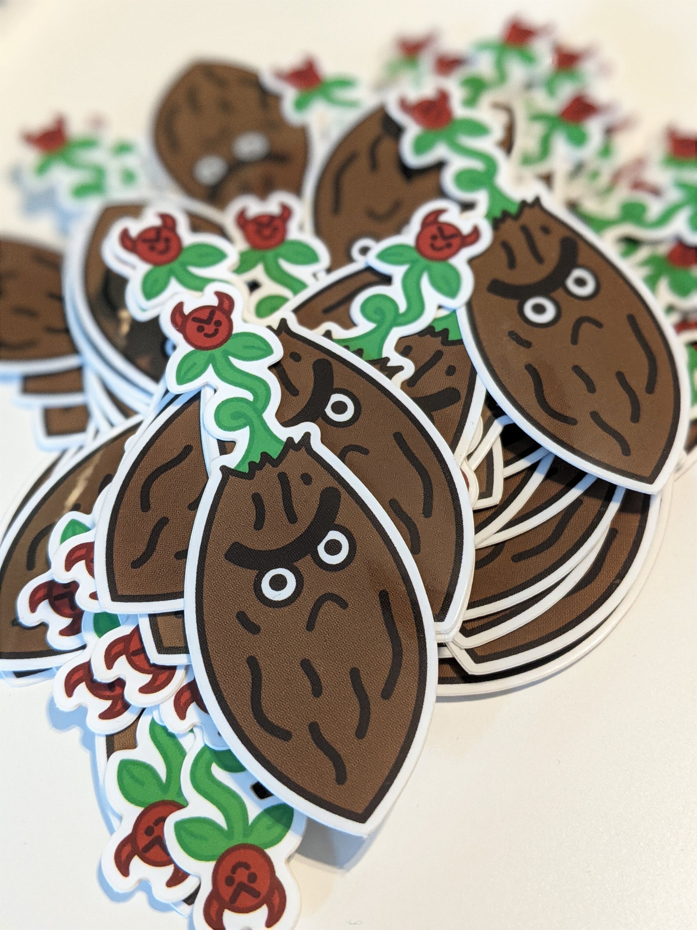 BAD SEED Little Devil Seed Vinyl Sticker Plant Seed | Etsy