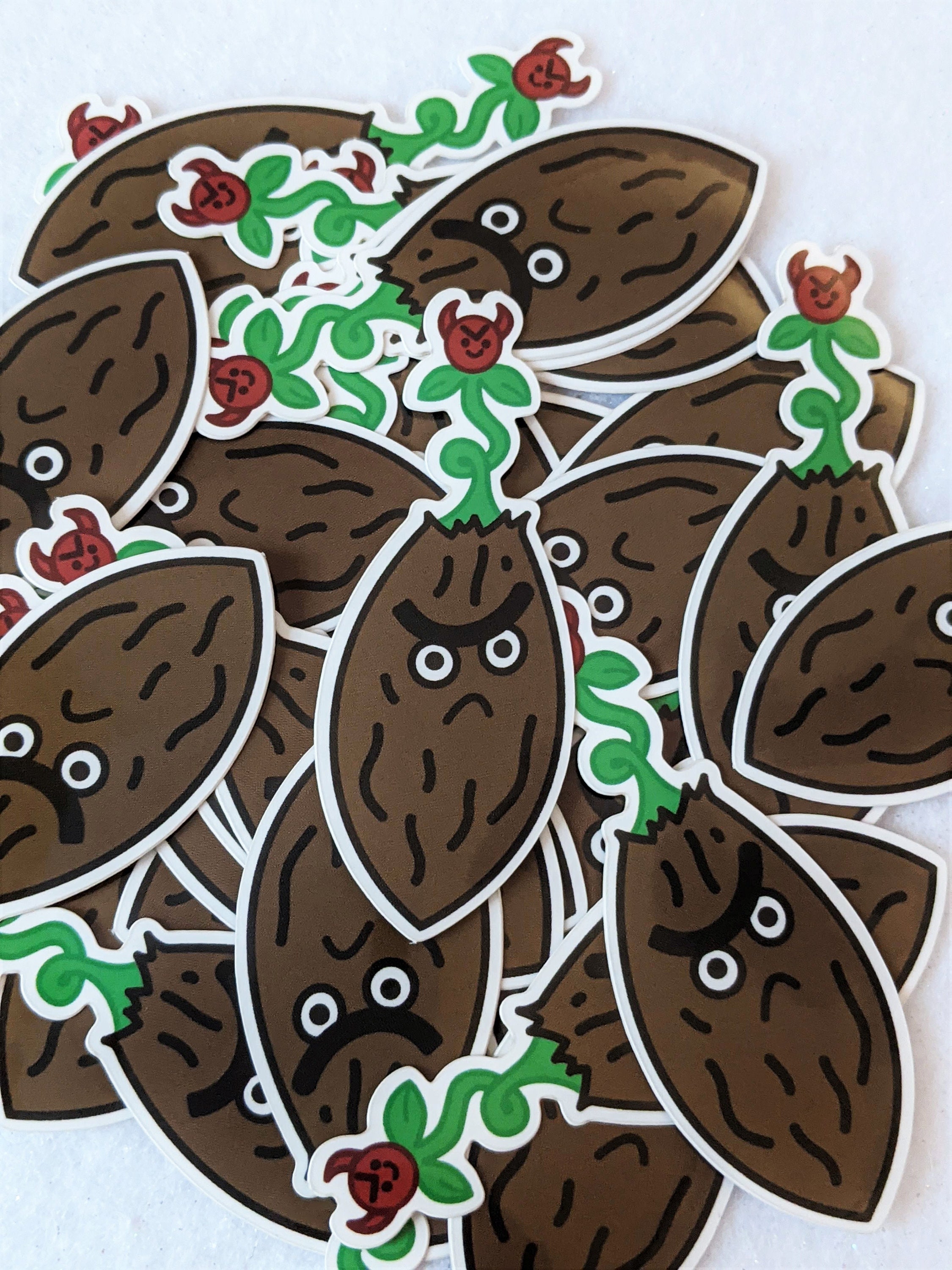 BAD SEED Little Devil Seed Vinyl Sticker Plant Seed | Etsy