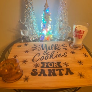 Santa Cookie Board - Etsy