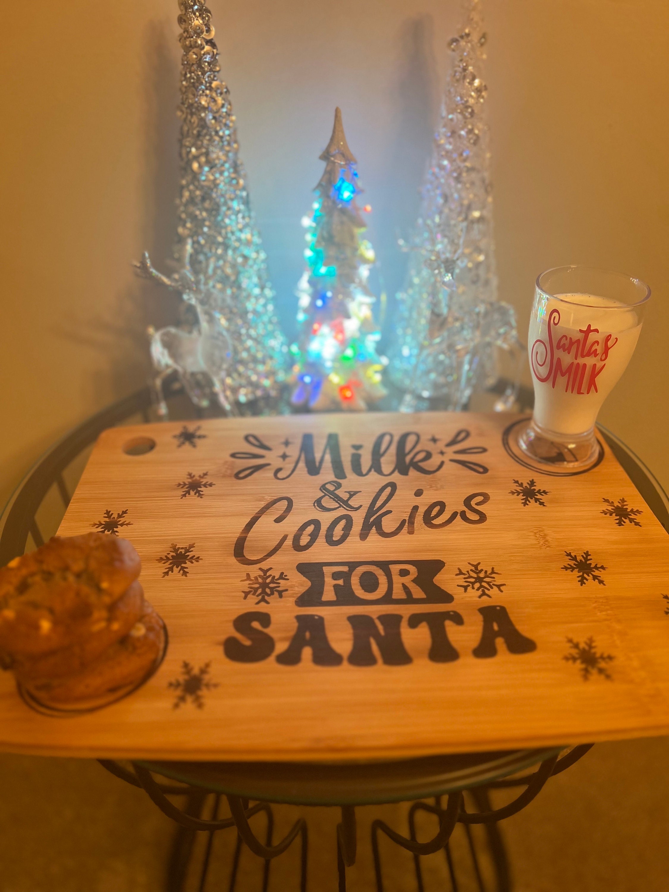 Santa Cookie Board - Etsy