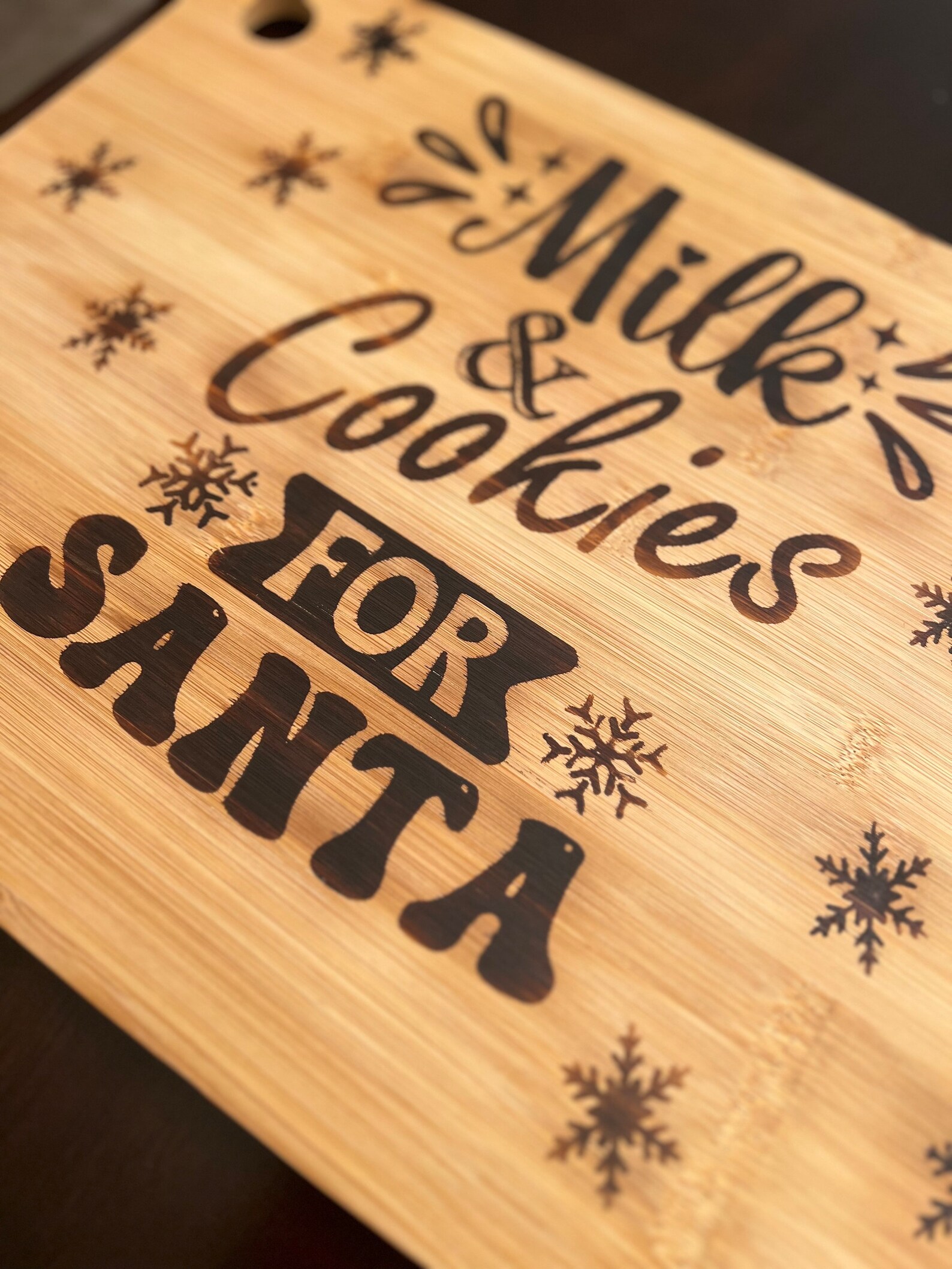 Santa Cookie Board - Etsy