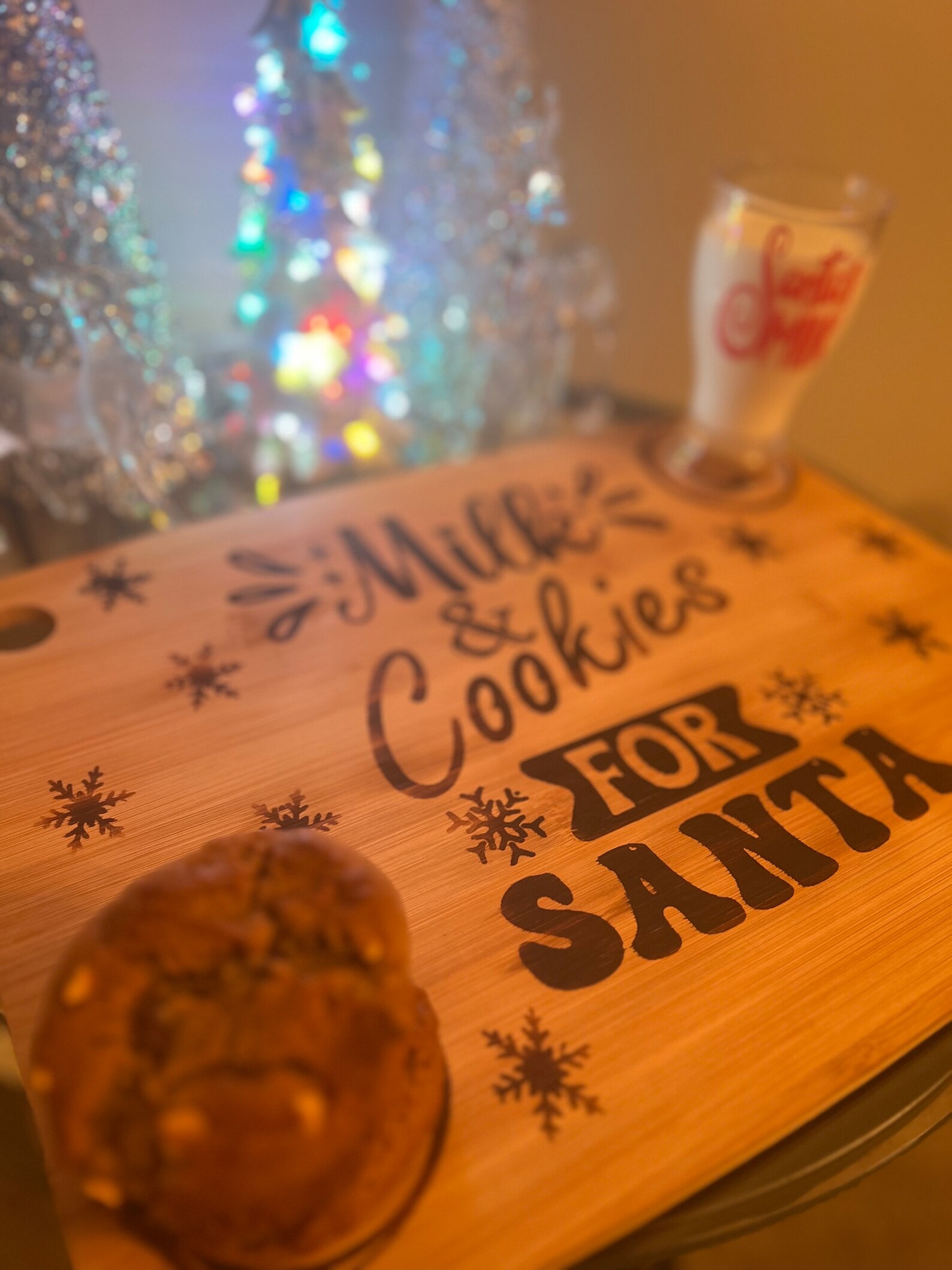 Santa Cookie Board - Etsy