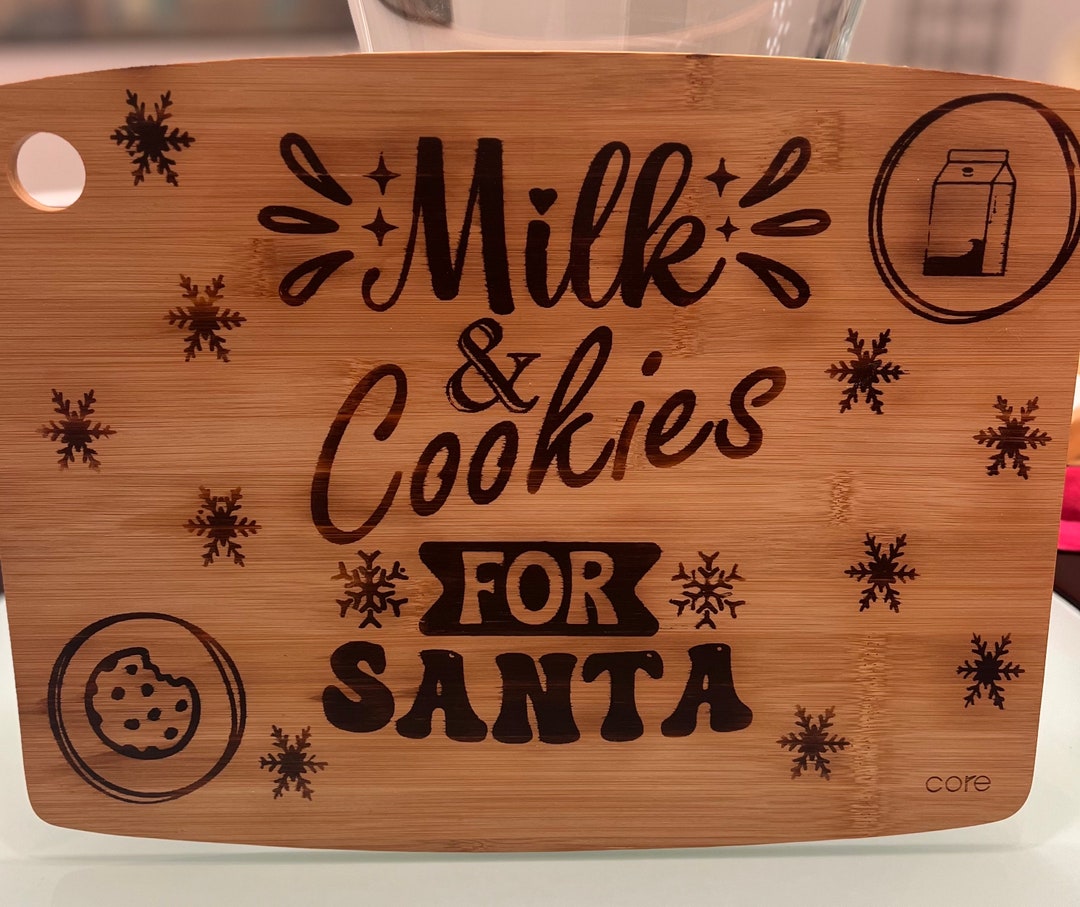 Santa Cookie Board - Etsy
