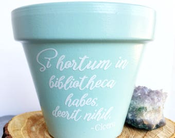Flower pot sayings | Etsy