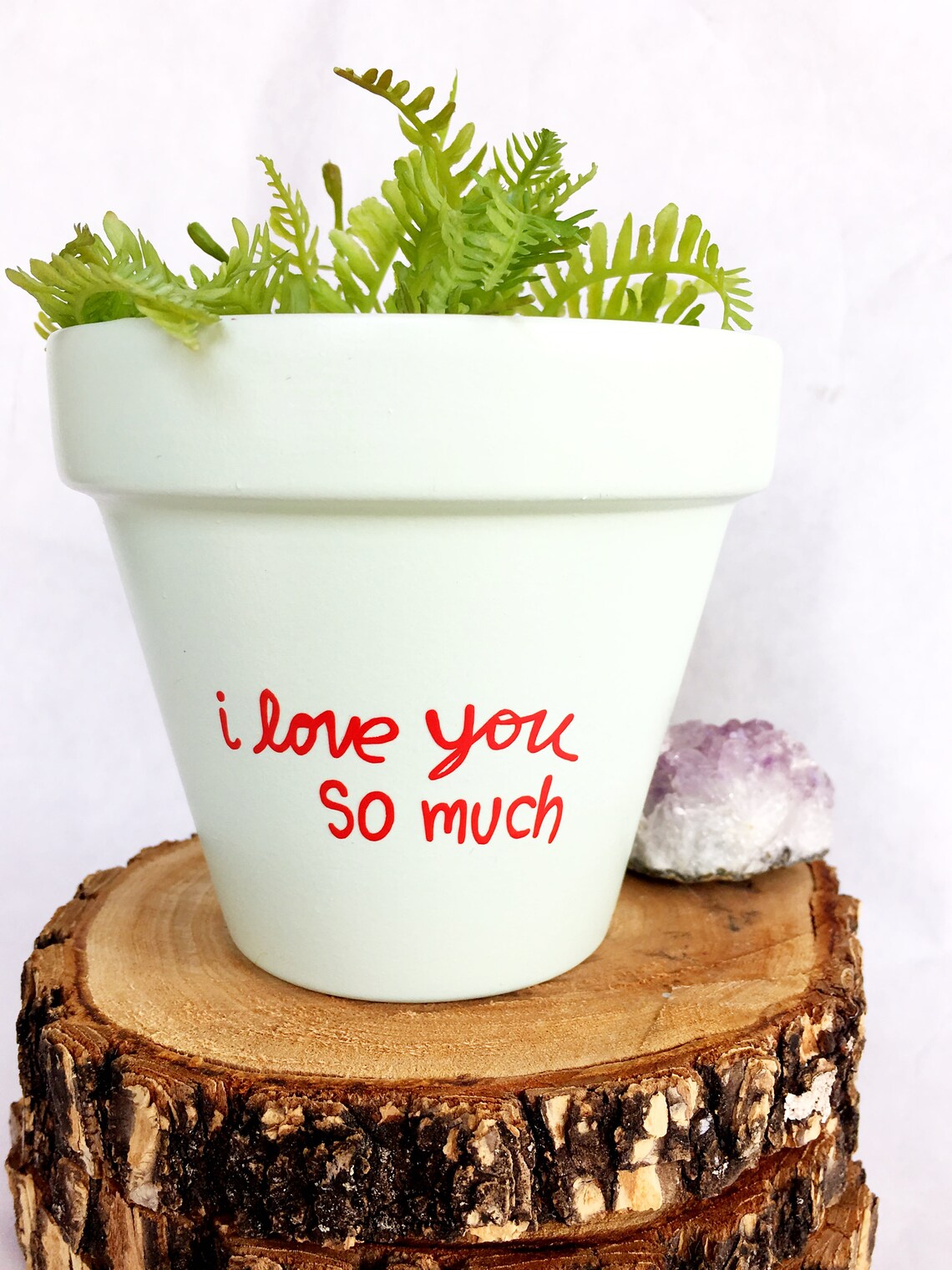 I Love You so Much Pot Austin I Love You so Much Wall I | Etsy